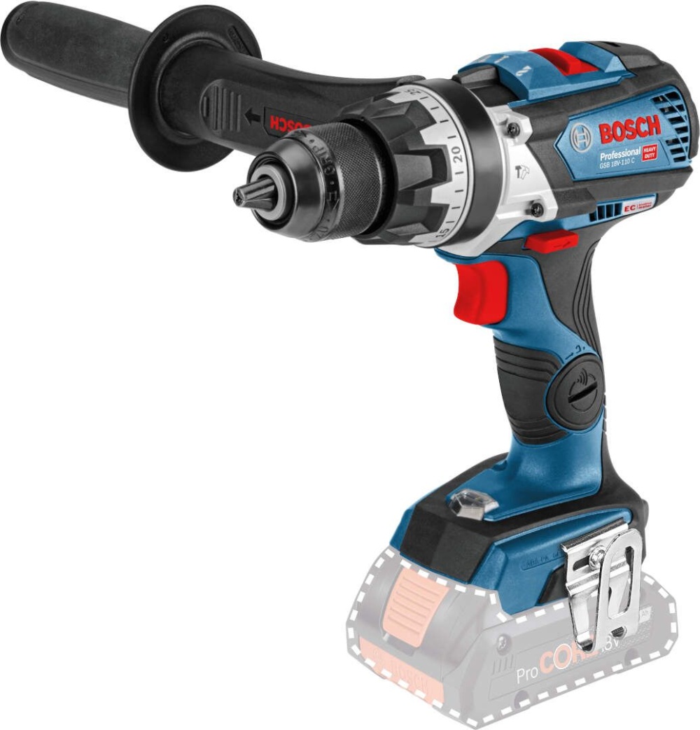 Akumulatorska vibraciona bušilica – odvrtač GSB 18V-110 C Professional (06019G030A) (Bosch)