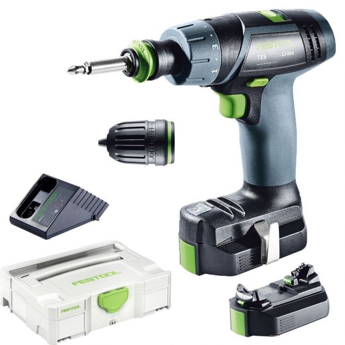 Baterijska bušilica/odvrtač TXS LI 2,6-Plus (Festool)