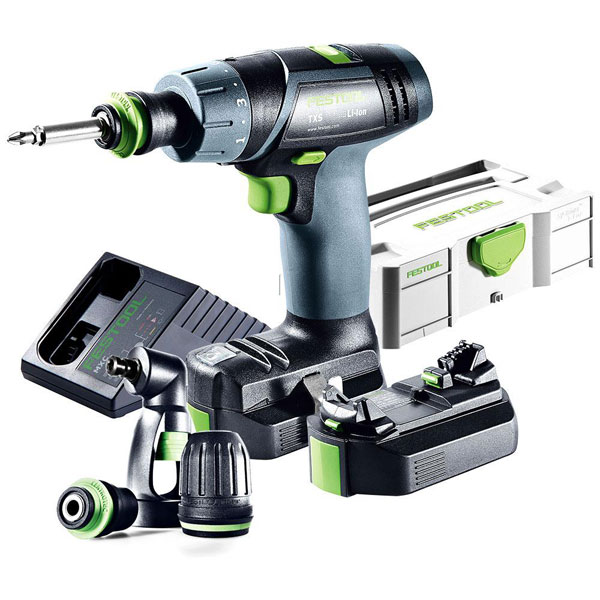 Baterijska bušilica/odvrtač set TXS LI 2,6-Set (Festool)