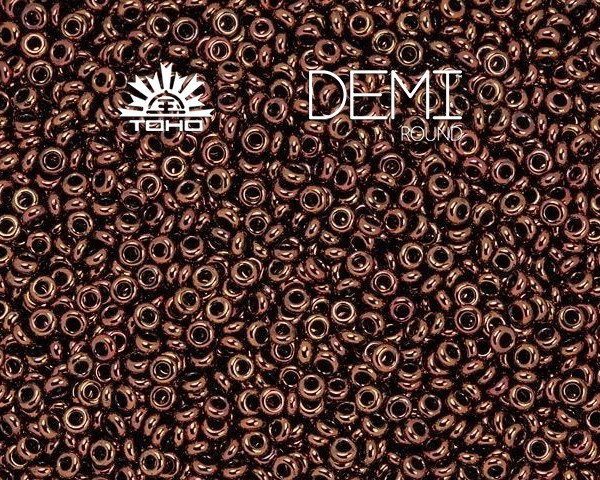 TN-11-501 Demi Round 11/0 Higher Metallic Cinnamon Bronze (5gr)