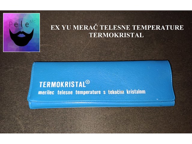 EX YU Krka Termokristal traka merac telesne temperature