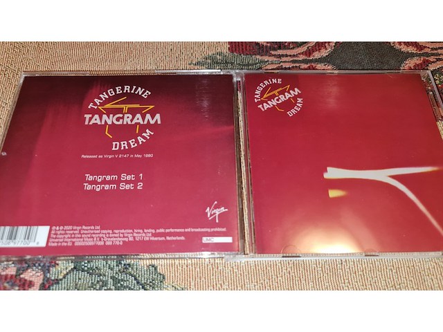 Tangerine Dream - Tangram , ORIGINAL