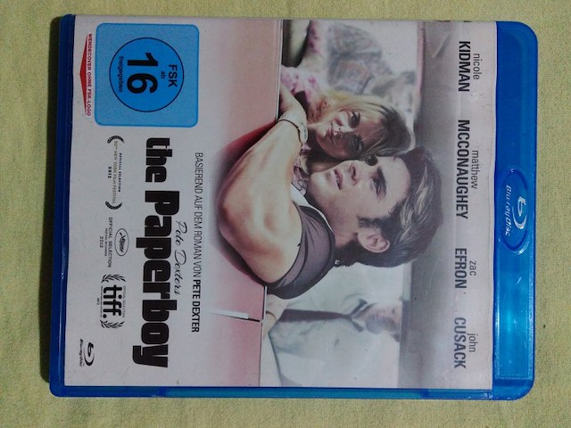 The Paperboy blu-ray