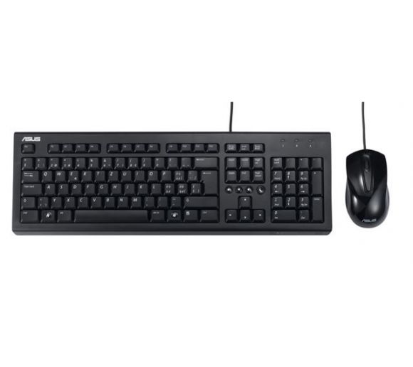 Asus - ASUS tastatura i miš U2000 - crna