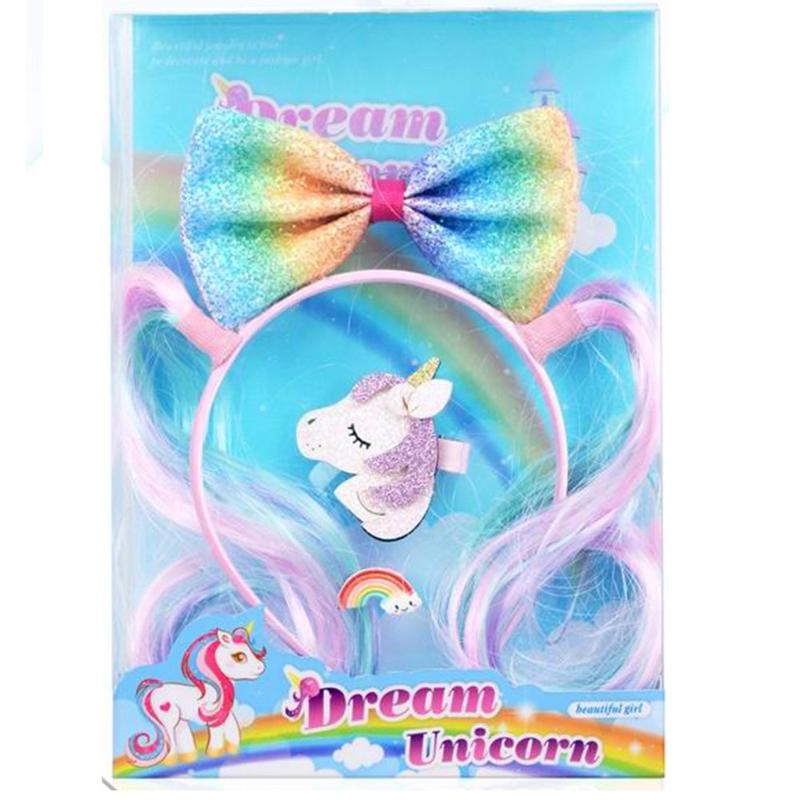 Rajf za kosu Unicorn mašna