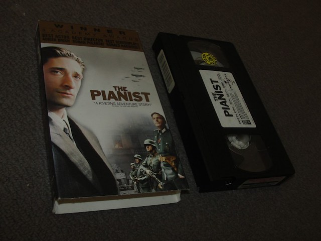 PIJANISTA RETKI VHS ORIGINAL