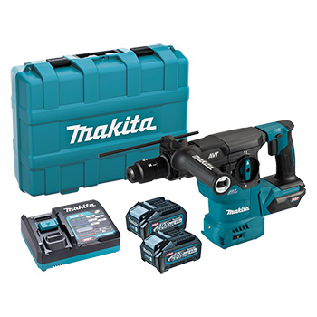 Makita akumulatorska bušilica-čekić XGT 40V max HR009GM201