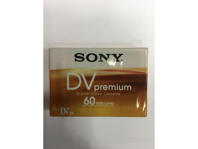 video kaseta Sony dv premium 60min