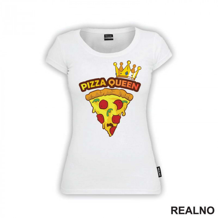 PIZZA QUEEN - HRANA - FOOD - MAJICA