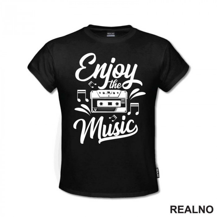 ENJOY THE MUSIC - MUZIKA - MAJICA