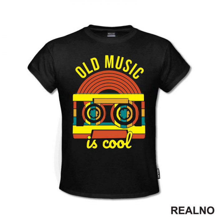 OLD MUSIC IS COOL - MUZIKA - MAJICA