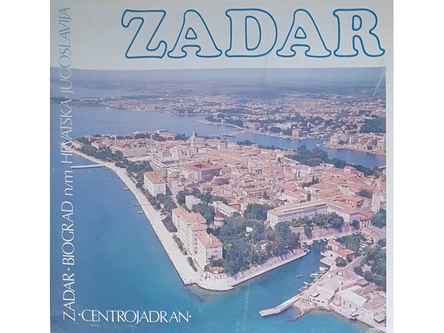 Brošura `ZADAR` Jugoslavija