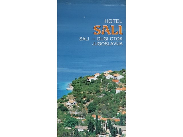 Brošura `HOTEL SALI` Dugi Otok Jugoslavija