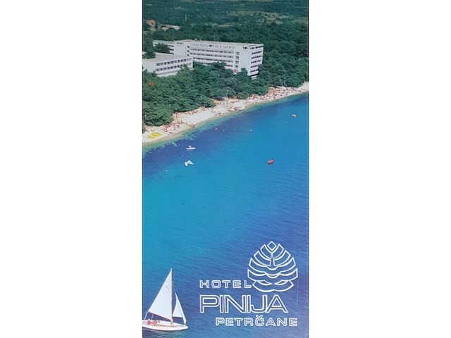 Brošura `HOTEL PINIJANE` Petrčane Jugoslavija