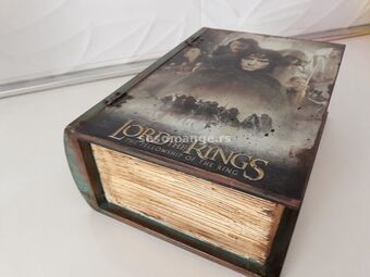 Lord of The Rings Drvena Kutija-Knjiga NOVO AKCIJA