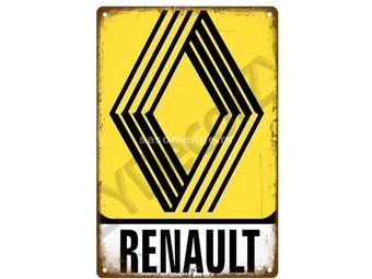 Retro dekorativna tablica - RENAULT