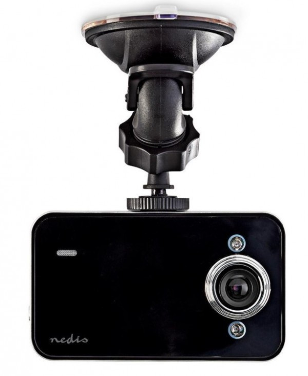 DCAM06BK Dash Cam, 720p@30fps, 3.0 MPikel, 2,4'' LCD, Detekcija pokreta, Crna