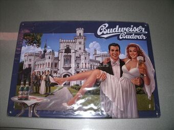 Reklama limena Budweiser! Novo!