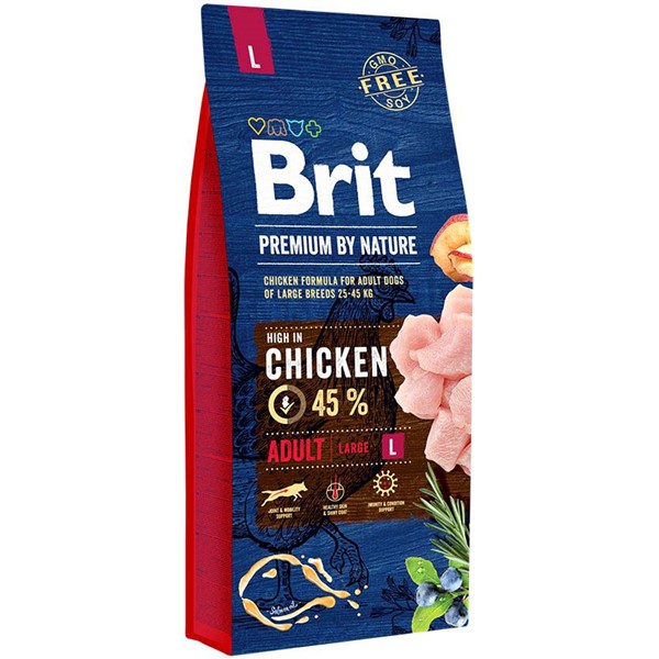 Brit Premium by Nature Dog Adult Large Chicken 15KG