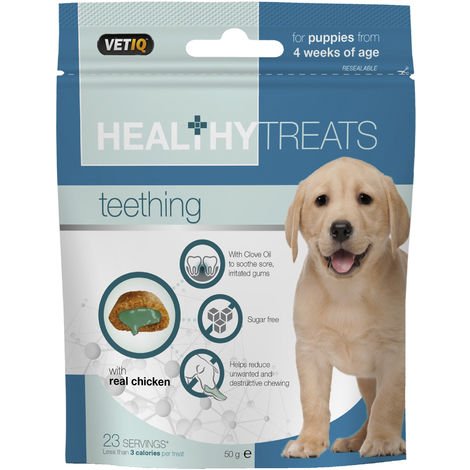 Healthy Treats Teething For Puppies 50g