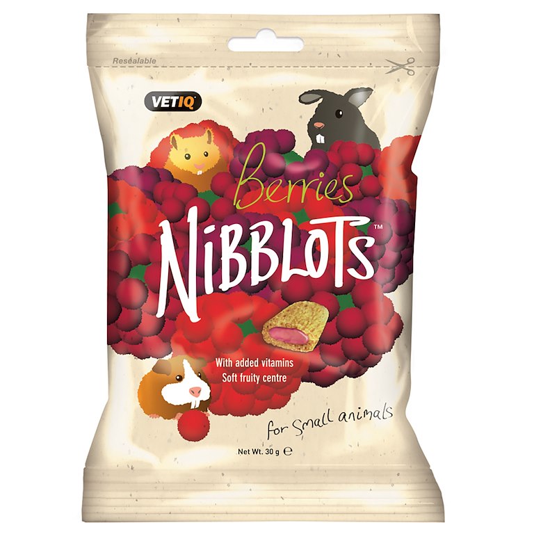 Nibblots For Small Animals Barries 30g