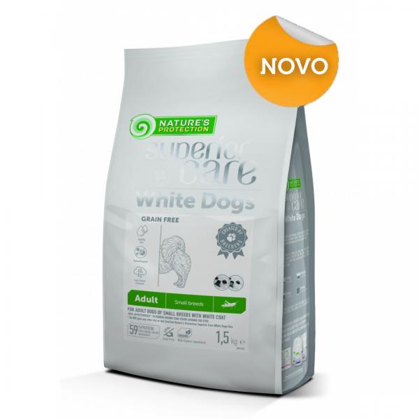 NPSC Dog Adult Small White Dog With Insect 1.5kg