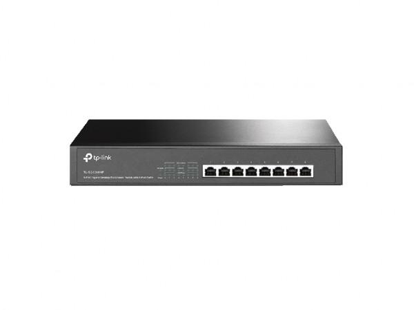 TP-LINK switch Gigabit 8x RJ45 101001000Mbps, 8-Port PoE+, DesktopRackmount