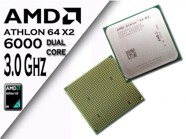 Athlon Dual Core 6000+ 64 bit sa hladnjakom! AM2!