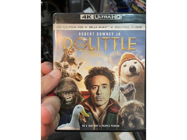 Doolitle 4k uhd plus blu ray