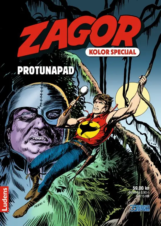 Ludens Zagor kolor specijal 1 - Protunapad