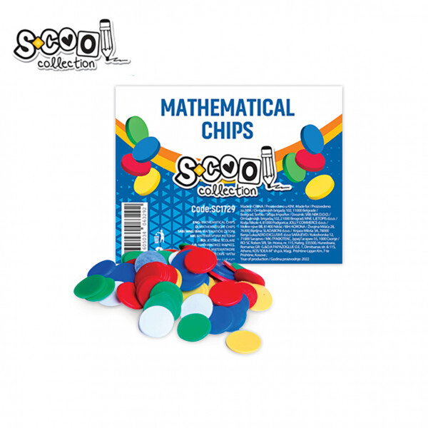 Scool Matematički žetoni SC1729