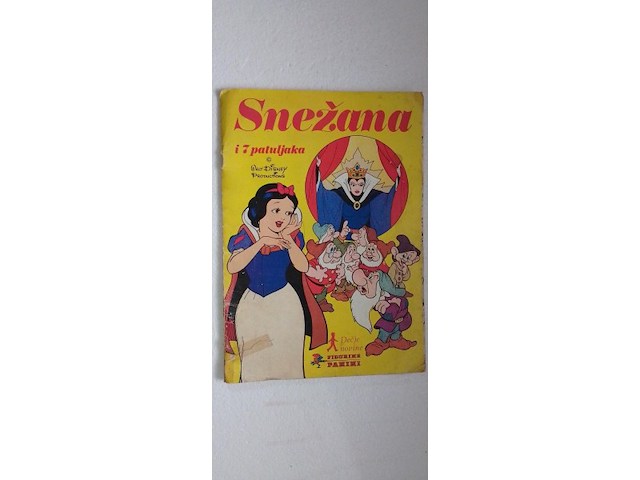 SNEŽANA I SEDAM PATULJAKA -ALBUM SA SLIČICAMA