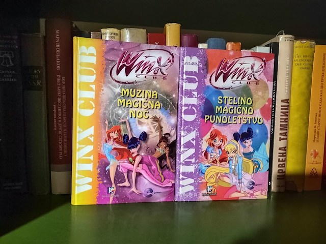Winx, dve knjige