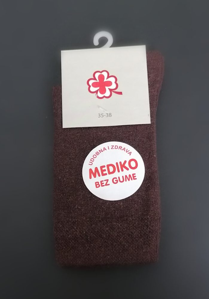 Mediko čarapa-braon