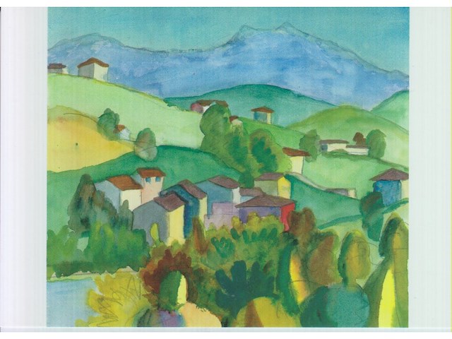 HERMANN HESSE (1877-1962) `Cortivallo`, 1926. Aquarell