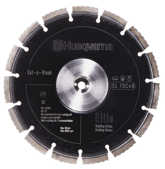 Husqvarna dijamanstki disk EL 70 CnB, 230mm - za ciglu, blok - SET od 2kom.
