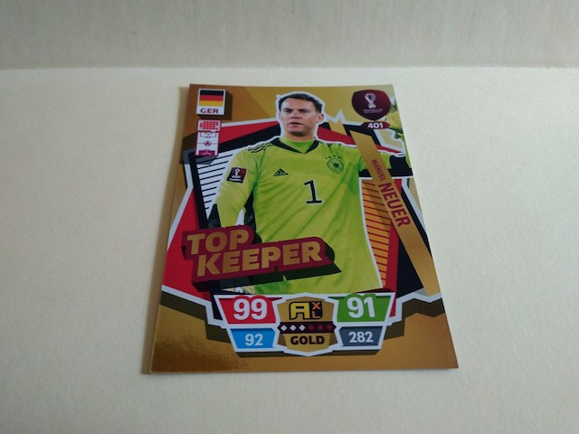 Adrenalyn XL Qatar 2022 - Top Keeper -  Br. 401