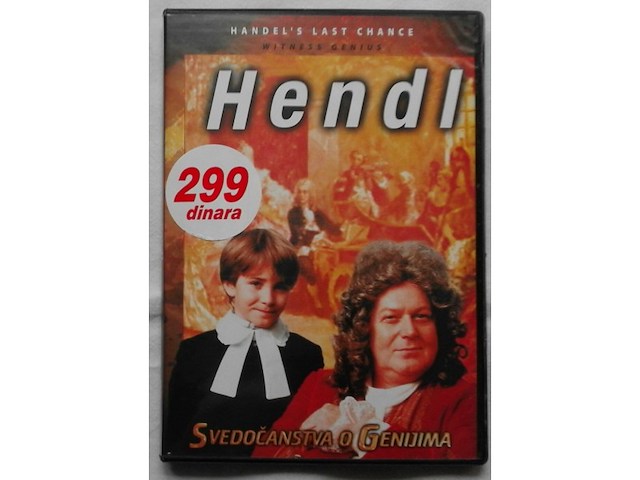 HENDL SVEDOČANSTVA O GENIJIMA DVD NOV