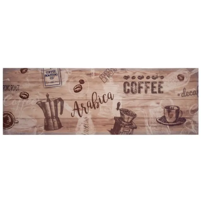 OTIRAČ DECO KUHINJSKI 45X125cm COFFE