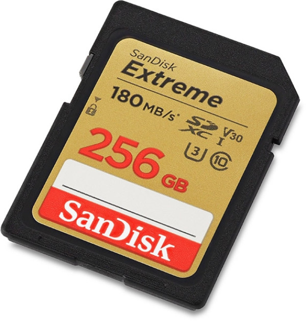 SanDisk SDXC 256GB Extreme 180MB/s UHS-I