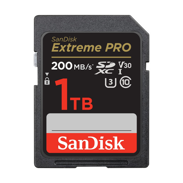 SanDisk SDXC 1TB Extreme Pro 200 MB/s
