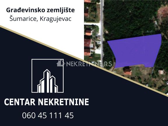 Građevinsko zemljište ŠUMARICE KRAGUJEVAC