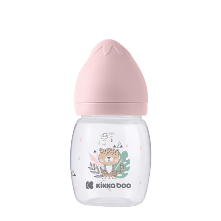 KikkaBoo flašica anti-colic 180ml Savanna pink ( KKB21095 )