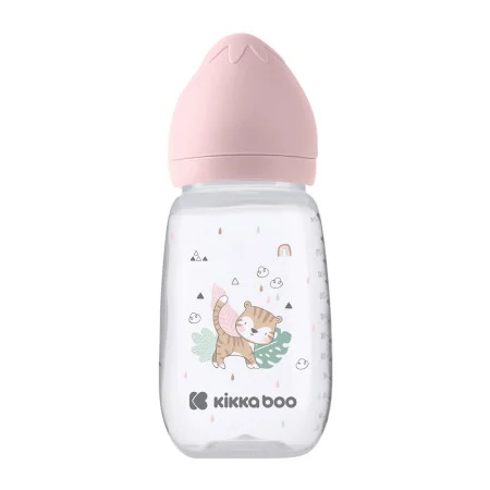 KikkaBoo flašica anti-colic 310ml Savanna pink ( KKB21099 )