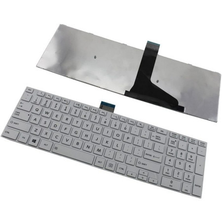 Toshiba tastature za laptop C50 C50-A C50D C50T C50D-A bela ( 106434 )