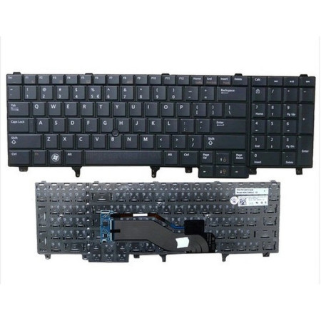 Dell tastatura za laptop latitude E5520 E5530 E6520 E6530 M6600 sa pozadinskim osvetljenjem ( 107864 )
