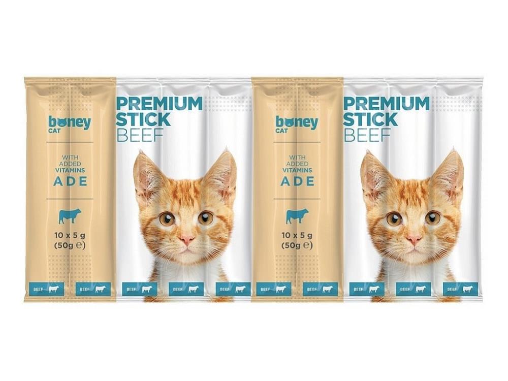 BONEY PREMIUM STICK GOVEDINA ZA MACKE 10X5G