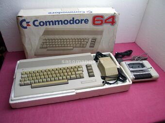 Commodore 64 FULL u kutiji + kasetofon + GARANCIJA!