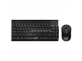 Genius LuxMate Q8000 bežični komplet tastatura+miš US crni