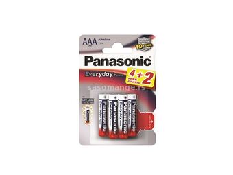 PANASONIC baterije LR03EPS, 6BP -AAA 6kom Alkaline Everyday Power